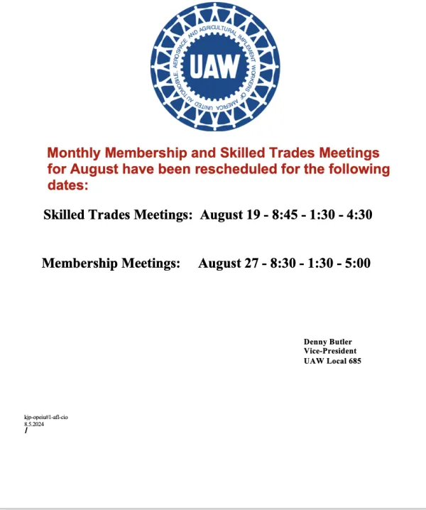 UAW Local 685
